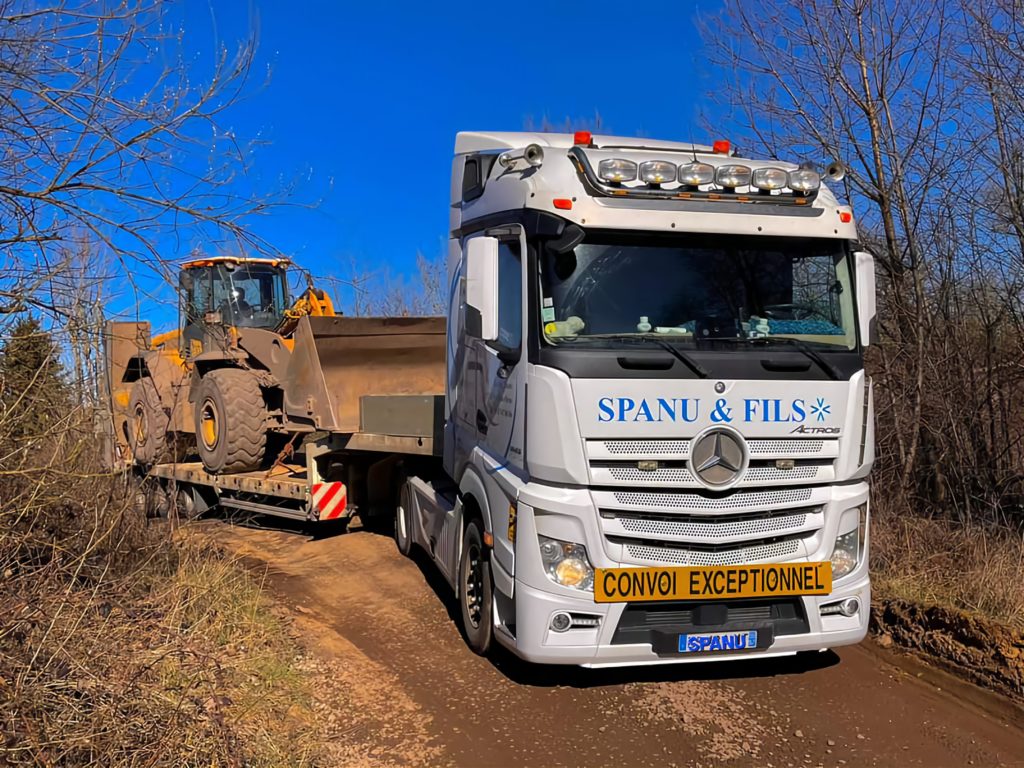 Transports porte-engins, porte-chars - Transports Spanu Et Fils